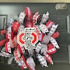 Ohio State Wreath, Ohio State Deco Mesh Wreath, Ohio State Ribbon, Ohio ...