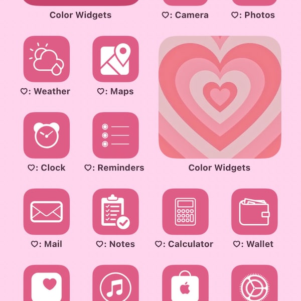 3,000,000+ High Resolution Ios Icons Pack Mega Bundle | iPhone Ios 17 ...