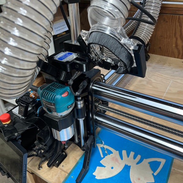 Elite Z Mount Dust Boot Holder for Suckit Dust Boot elite, Standard and Spindle - Etsy