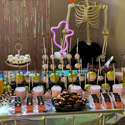 Ghost Poop Tic Tac Labels Halloween Party Favors Stickers 14 CT Printed ...