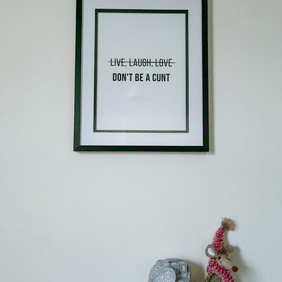 Typography Poster, Fun Quote Poster, Fun Text Prints, Hang on Let Me ...