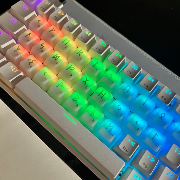 Rune Keycap Set, Elder Futhark Runes - Etsy