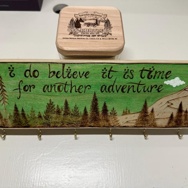 Whimsical Wood House Number Sign House Number With Mushrooms Custom ...