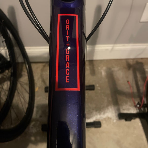 Custom Bike Frame Decals - Bike Frame Decals - Custom Decals - Custom ...