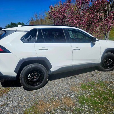 Fits 2009-2017 Chevrolet Traverse Rear Side Windows American Flag ...