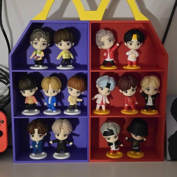 Supersized BTS Tinytan Display | Happy Meal Display | Wall Mountable ...