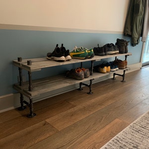 Huge Industrial Shoe Rack, Shoe Storage, Shoe Rack, Entryway Shoe ...