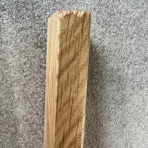 Twisted Oak Wood Drawer Handles, Minimalist Handle Modern Cabinet Pulls ...