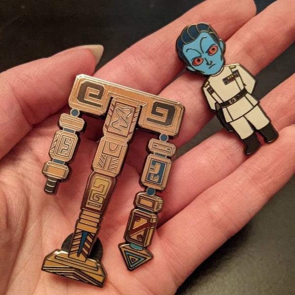Kalikori Hard Enamel Pin | Star Wars Rebels Pins Hera Syndulla Grand ...