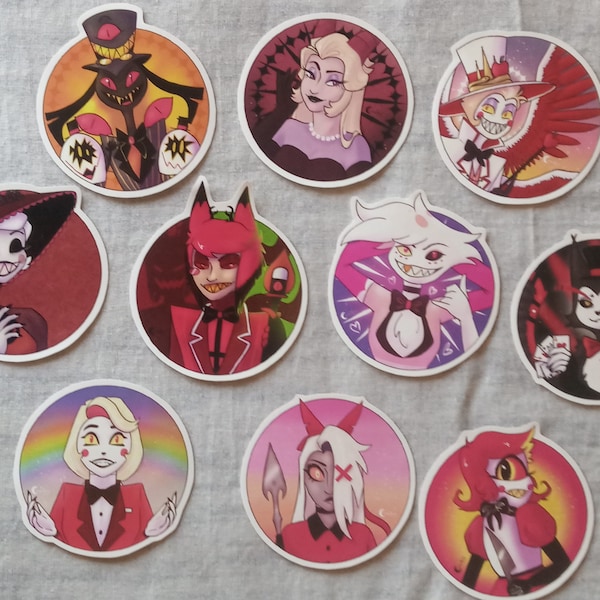 Hazbin Hotel Alastor Prints A5 - Etsy