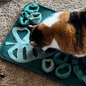 JUNGLE Forage Snuffle Mat for Dogs Cats Small Pets / Handmade ...
