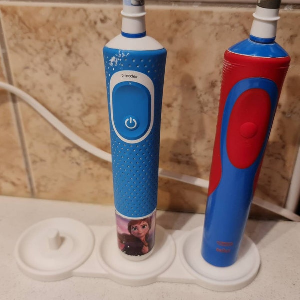 Oral-b Electric Toothbrush Stand/holder With Drip Tray - Etsy UK