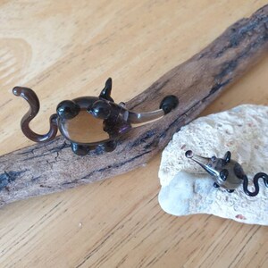 Miniature Glass Bird Figurines, Miniscule Glass Animals, Murano Glass ...