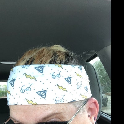 Lemon Stripes Knotted Turban Headband - Etsy
