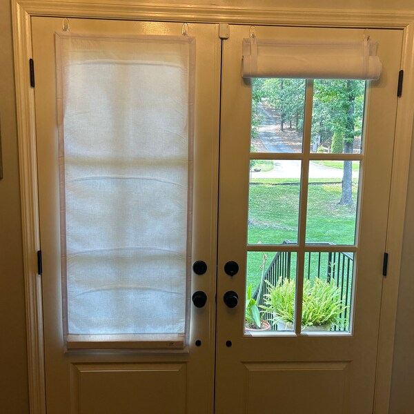 Roll up Door Shade Easy Install Custom Classroom/office Door Curtain ...