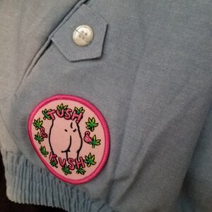 Tush and Kush! Embroidered Patch, Iron on Patch, Sew on Patch, Patches ...
