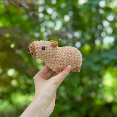 Patrón crochet capibara / amigurumi capibara / patrón crochet - Etsy España