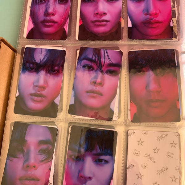 Stray Kids SKZ Rolling Stone Photocards Set 3 Ver and OT8 -preorder ...