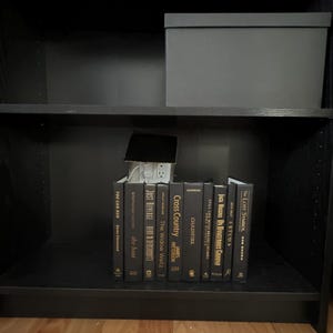 Hidden Storage, Real Books Faux Book Box Router Hider Vintage ...