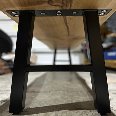 Square Tube Leg Furniture Leg Metal Desk Leg Metal Bench - Etsy