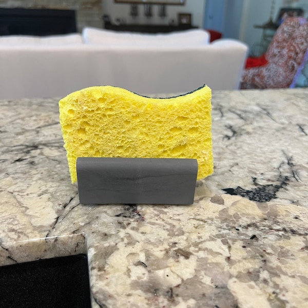 Sponge Holder, Concrete Sponge Dryer, Kitchen Accessories, Minimalist ...