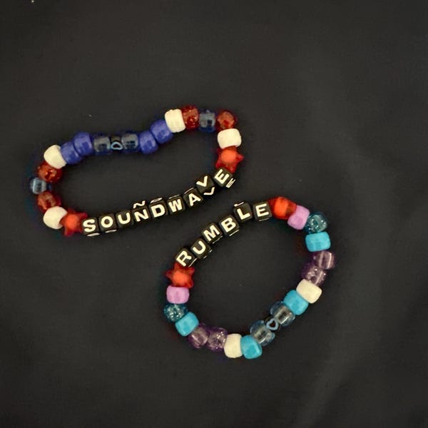 Transformers Character Bracelets - Etsy