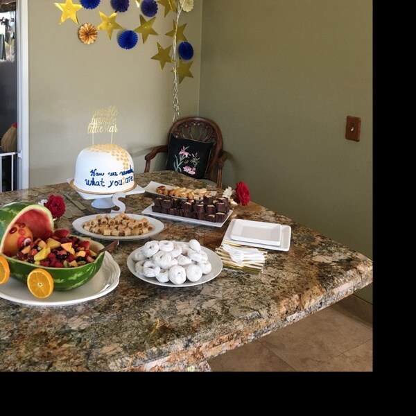 Royal Icing Stars- Sugar Cake Decorations- Gold Stars Made From Royal ...