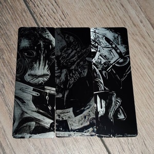 TOOTHLESS AND HICCUP Scratchboard 8x10 Metal Print - Etsy