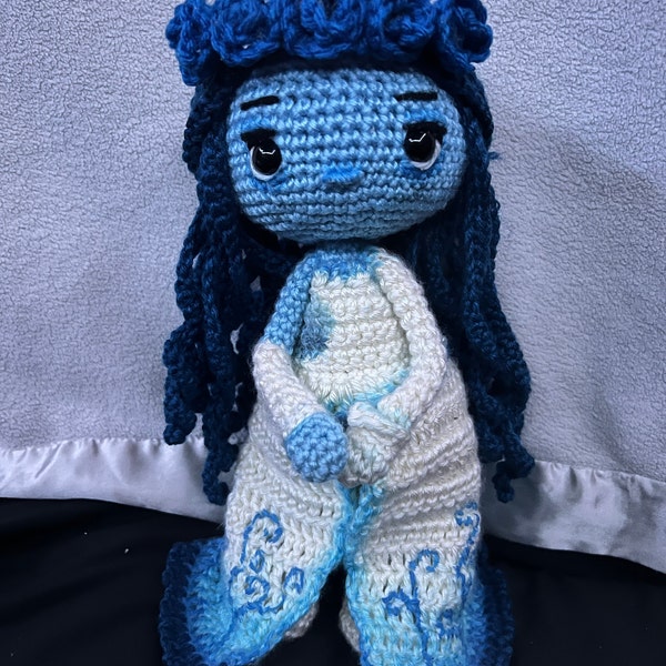 Crochet Pattern / Emily Amigurumi / Corpse Bride / Pdf - Etsy
