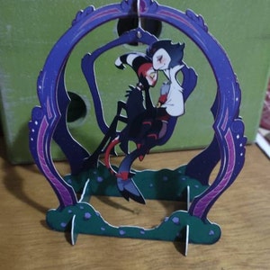 Angel Dust Hazbin Hotel Paper Craft Standee - Etsy