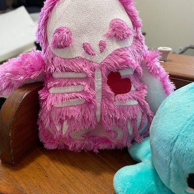 Plush Fluffy Skeleton 'is It a Bird an Owl or a - Etsy