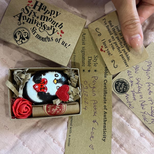 Pet Ghost Painted Rock Pocket Hug, Creepy Cute Ghost Hug & Personalised ...