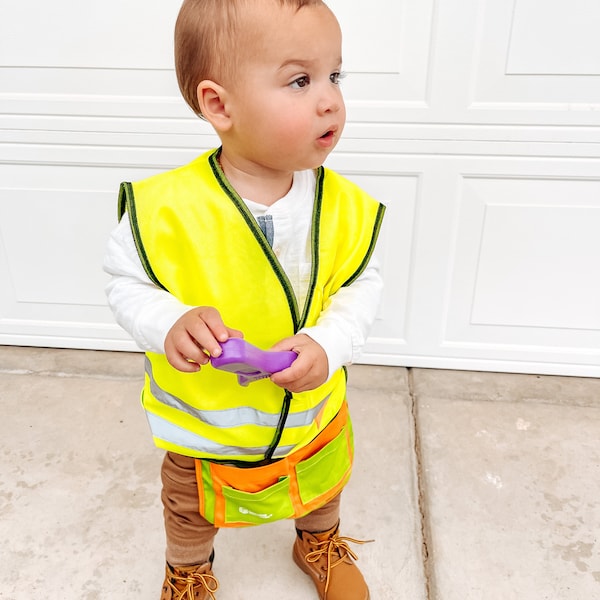 Pink Reflective Vest Little Princess Printed Vest Hiviz Baby Child 6 ...