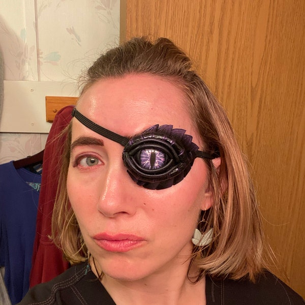 Eye Patch, Eagle Eye Patch, LARP, Cosplay, Steampunk Eye Patch ...