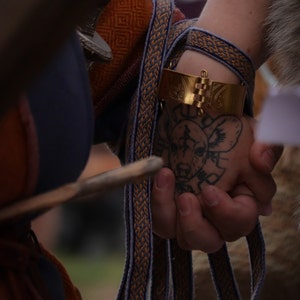 Viking Sewing Kit. Birka Wallet With a Set of Sewing Tools. Norse ...