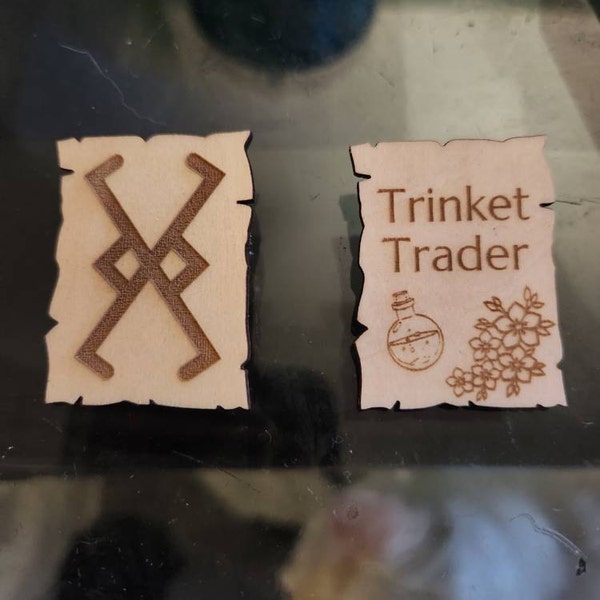 Trinket Trader Badge Pin (small) - Etsy