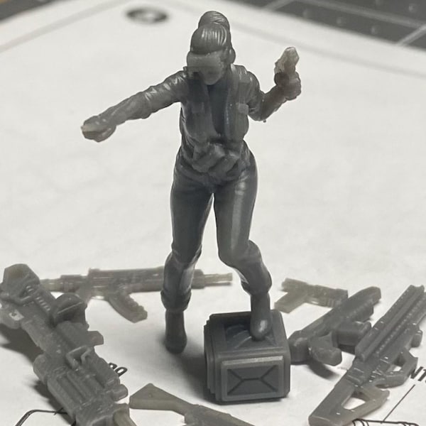 Coastal Security Agents Routine Poses Set of 7 35mm SW Legions Dnd ...