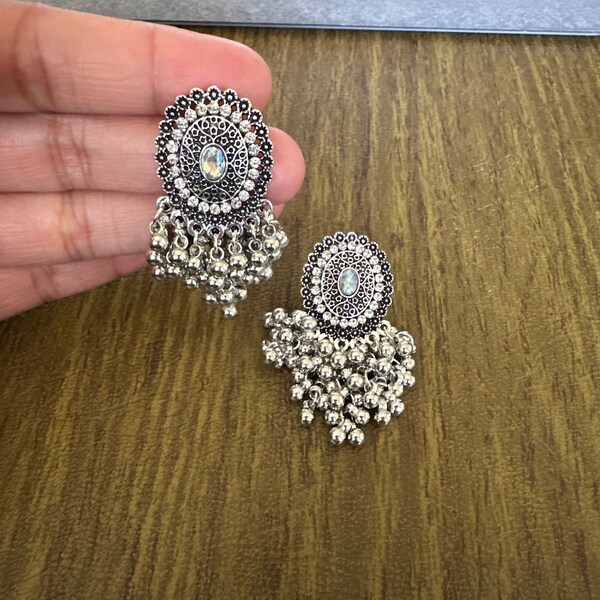 Jhumka Earrings Small Gold Jhumka Earrings Indian Earrings Traditional ...
