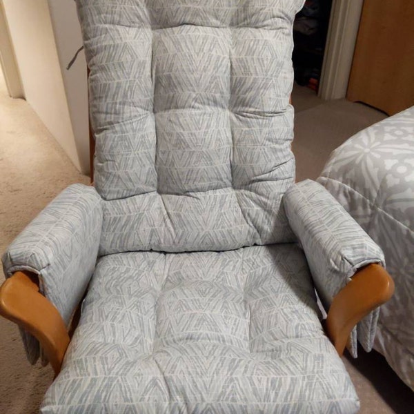 ARM REST COVERS Only~~glider Cushions/rocker Cushions/ Rocking Chair ...