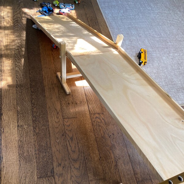 Wooden Toy Car Ramp - Etsy