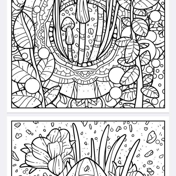 Mandala Printable Coloring Pages | PDF | Mindfulness Coloring ...