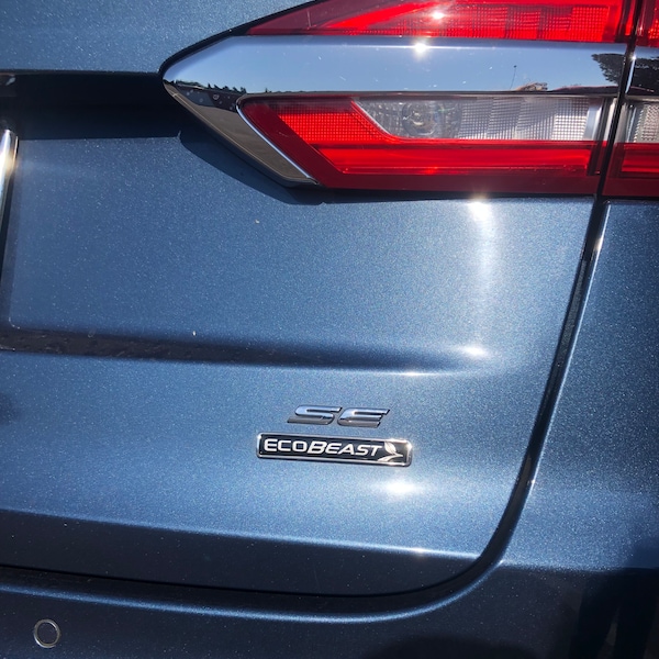 Gel Coated (domed) FORD ECOBEAST Emblem Overlays Ecoboost Eco Boost ...