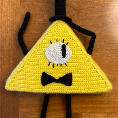 Crochet Pattern Bill Cipher Inspired Plushy - Etsy