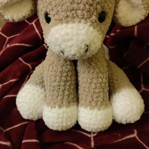 Colbie the Cow Amigurumi Crochet Pattern | Plush Cow PDF Tutorial ...