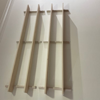 Hanging Clothes Rack Lg White Modern Garment Racks - Etsy