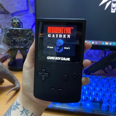 The Latest Tech Gameboy Color GBC Black Shell logo Color Can Change ...
