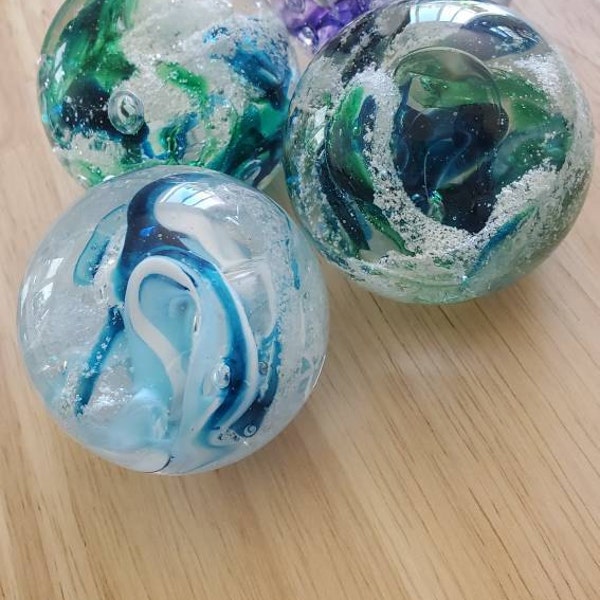 Memorial Glass Orb, Cremation Glass, Keepsake, Rainbow Bridge, Loved ...