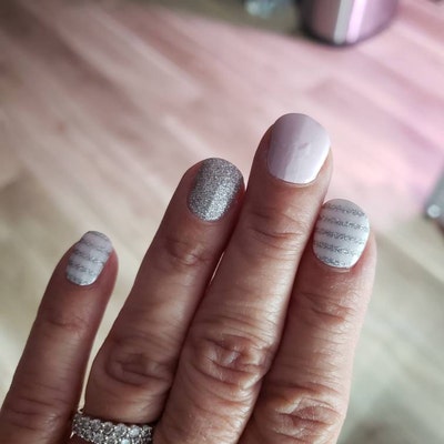 Gold Rush Nail Wraps / Transparent Nail Wraps / Gold Cuticle Nail Wrap ...