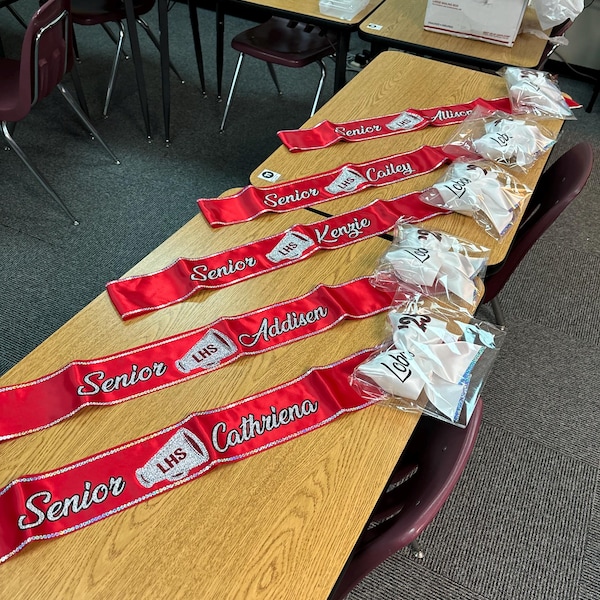 Pageant Sash, Costume Party Sash, Corporate Event Sash - Etsy
