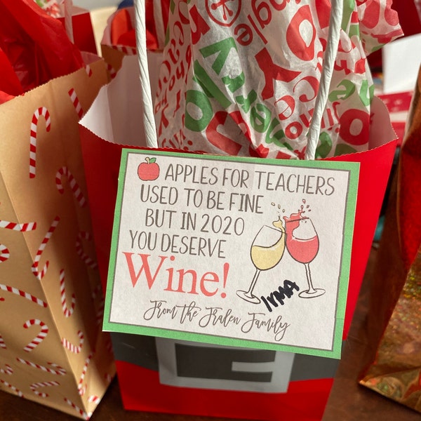 PRINTABLE Rootin' Tootin' Christmas Editable Gift Tag Root Beer & Beans ...